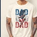 Dad American Flag PNG, Dad 4th of July Png, Lightning Bolt Png, Best ...