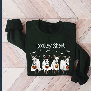 Donkey Sheet PNG, Ghost Donkeys Png, Funny Halloween Png, Donkey Lover ...