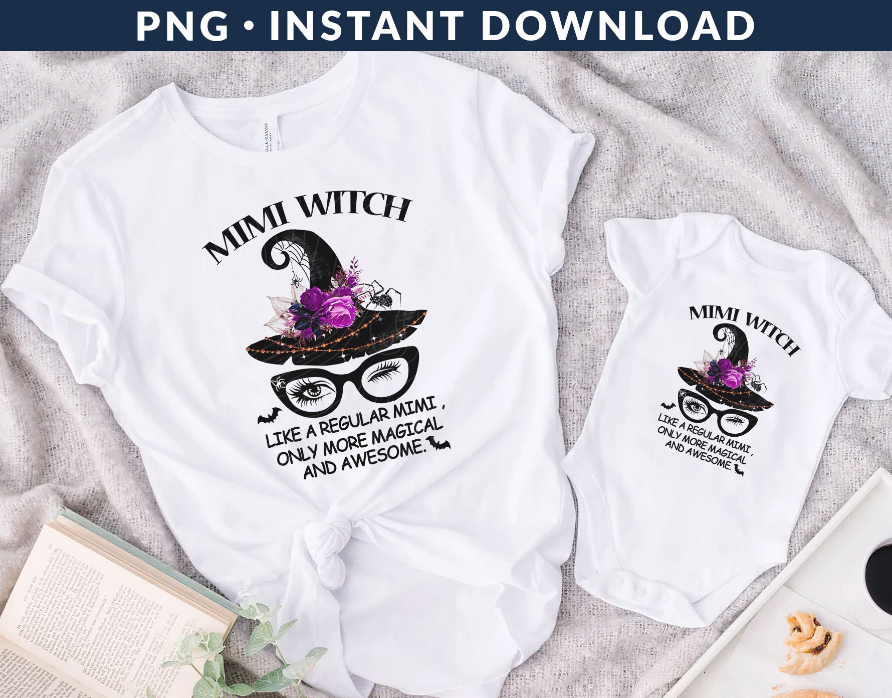 Mimi Witch PNG File Grandma Witch Png Halloween Witch Png - Etsy
