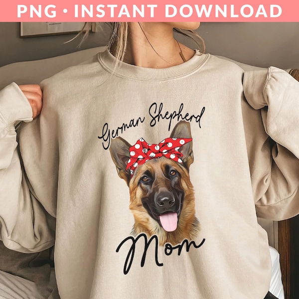 German Shepherd Mama Png - Etsy