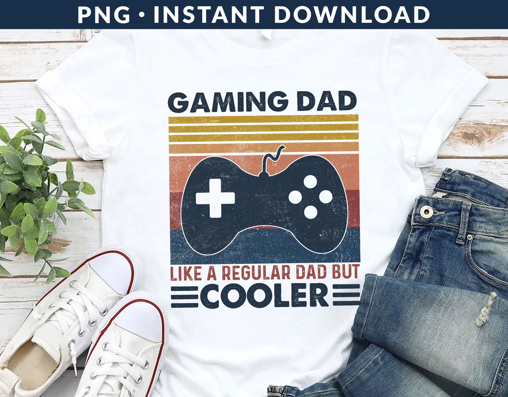 Gaming Dad Shirt PNG File Gamer Dad Shirt Png Father's - Etsy