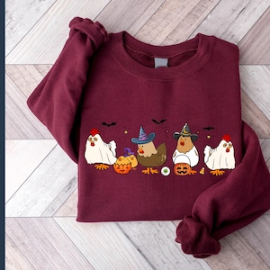 Halloween Chickens PNG, Ghost Chickens Png, Funny Chicken Png, Fall Png ...