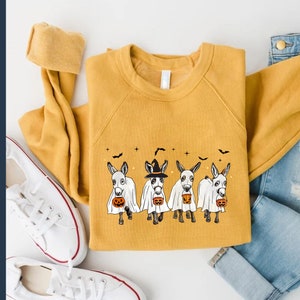 Ghost Donkey PNG, Halloween Donkey Png, Donkey Lover Png, Farm Animal ...