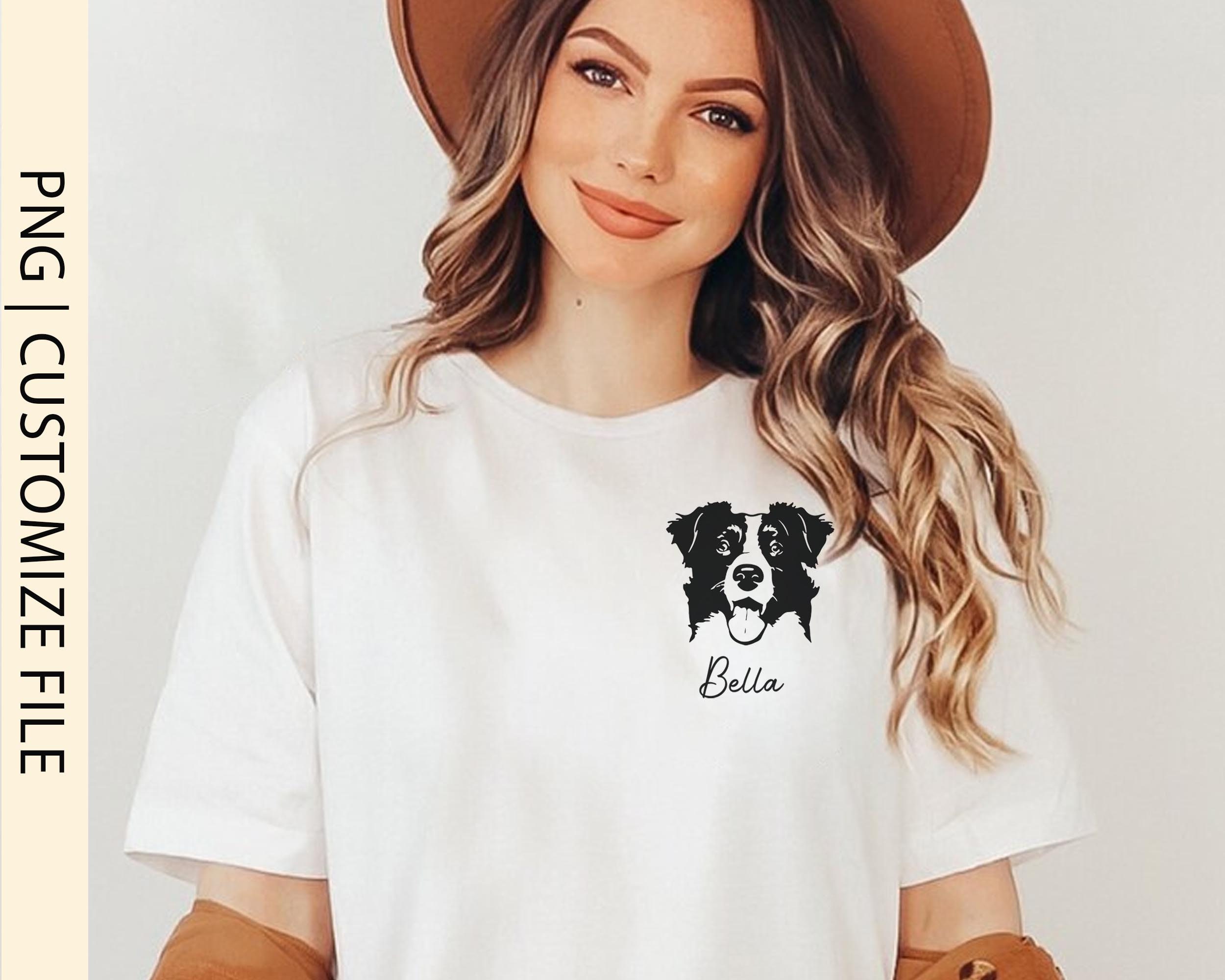 Personalized Dog Face PNG File Custom Dog Mom Shirt Png Dog - Etsy