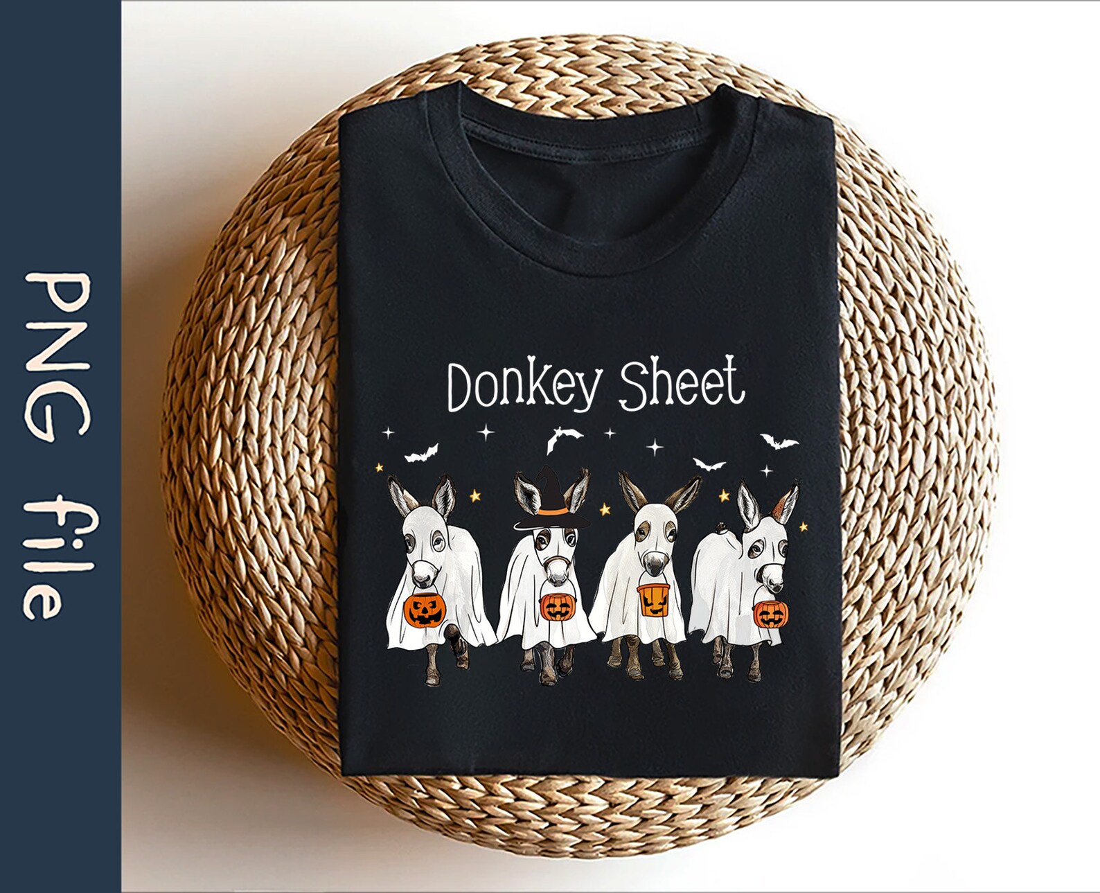Donkey Sheet PNG, Ghost Donkeys Png, Funny Halloween Png, Donkey Lover ...