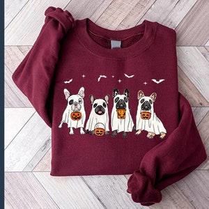 Personalized Frenchie Ghost Dog PNG, Frenchie Dog Mom Png, Frenchie ...