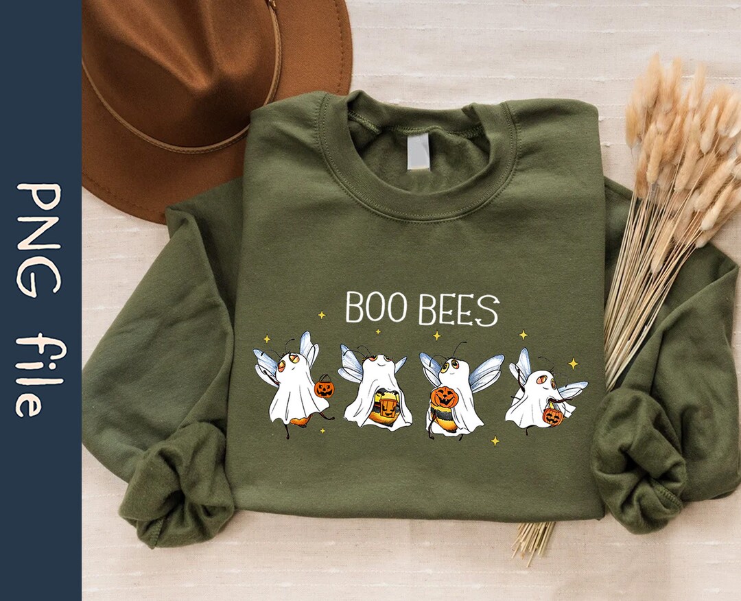 Boo Bees PNG, Ghost Bees Png, Halloween Bees Png, Bee Lover Png, Funny ...