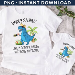Daddysaurus PNG File, Retro Dadasaurus Png, Funny Father's Day Shirt ...