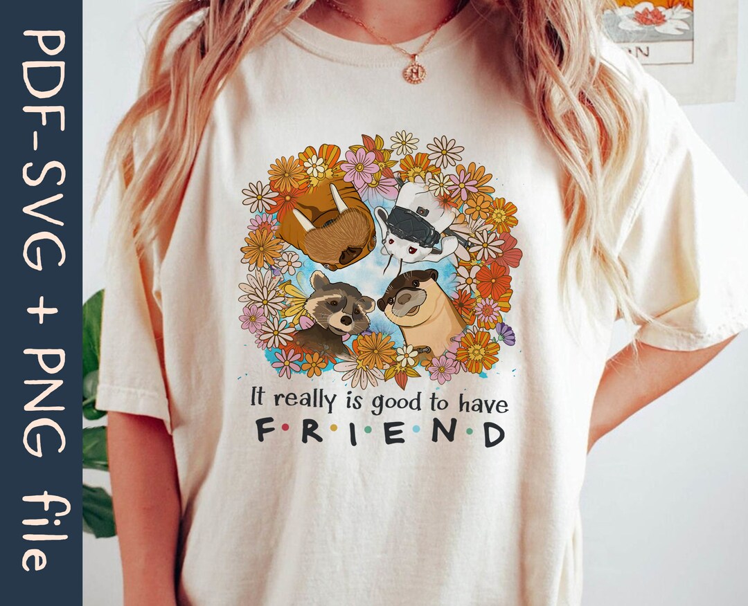 It Really is Good to Have Friends SVG PNG File, Lylla Rocket Teefs ...