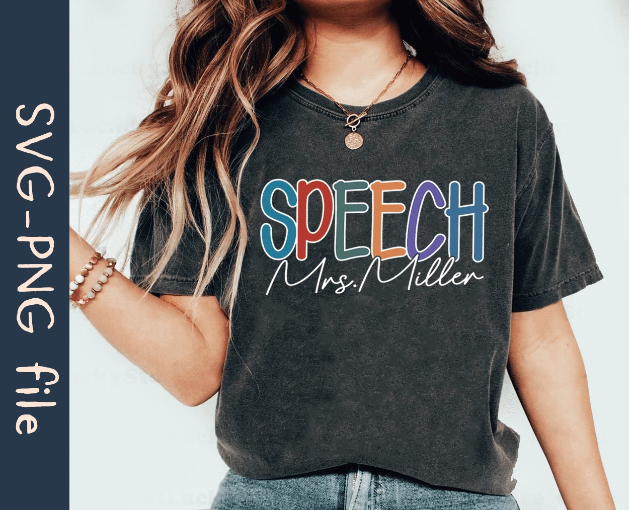 Personalized Speech SVG PNG File Custom Speech Therapist Svg - Etsy