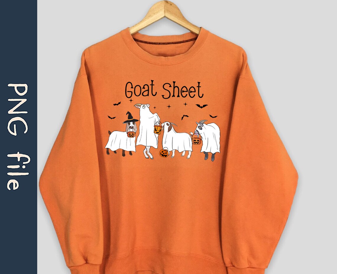 Goat Sheet PNG, Ghost Goat Png, Halloween Goats Png, Funny Goat Png ...