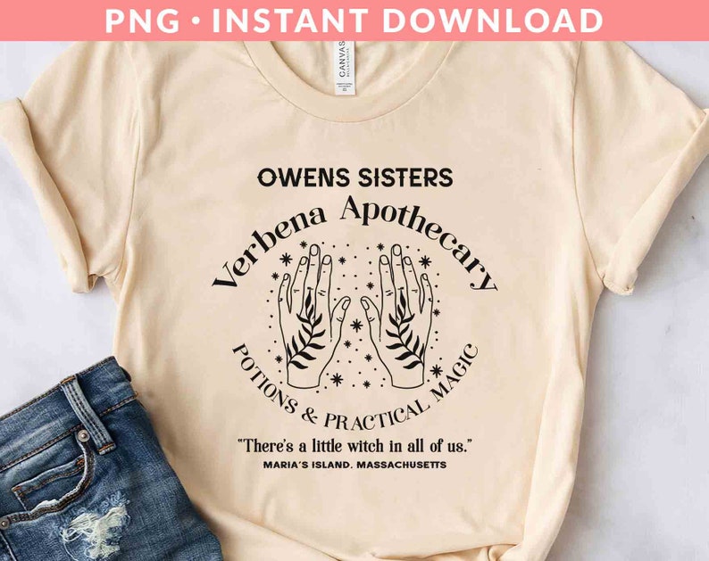 Practical Magic PNG File, Apothecary Png, Halloween Png, Witch Png ...