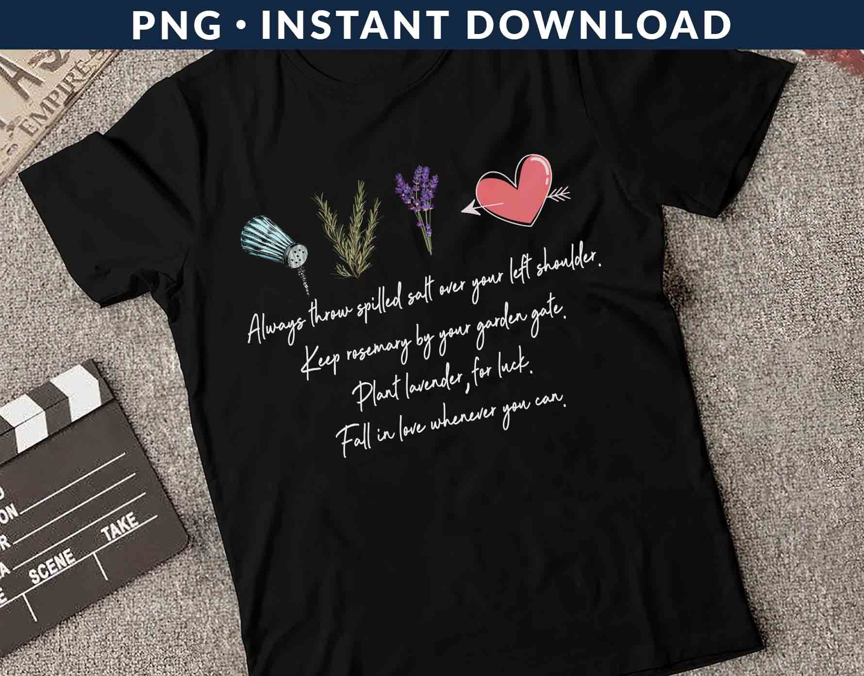 Practical Magic PNG File, Halloween Png, Witch Png, Salt Rosemary ...