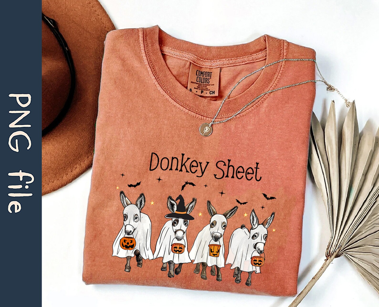 Donkey Sheet PNG, Ghost Donkeys Png, Funny Halloween Png, Donkey Lover ...
