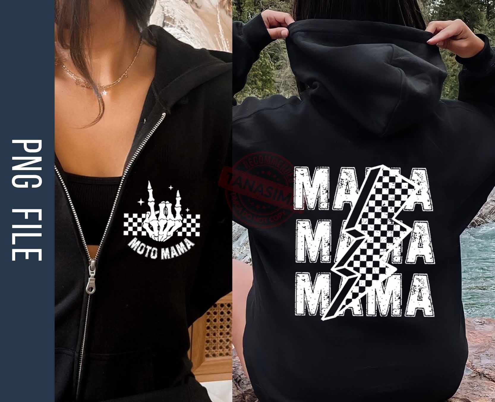 Moto Mama PNG, Motocross Png, Checkered Png, Moto Wife Png, Biker Mom ...