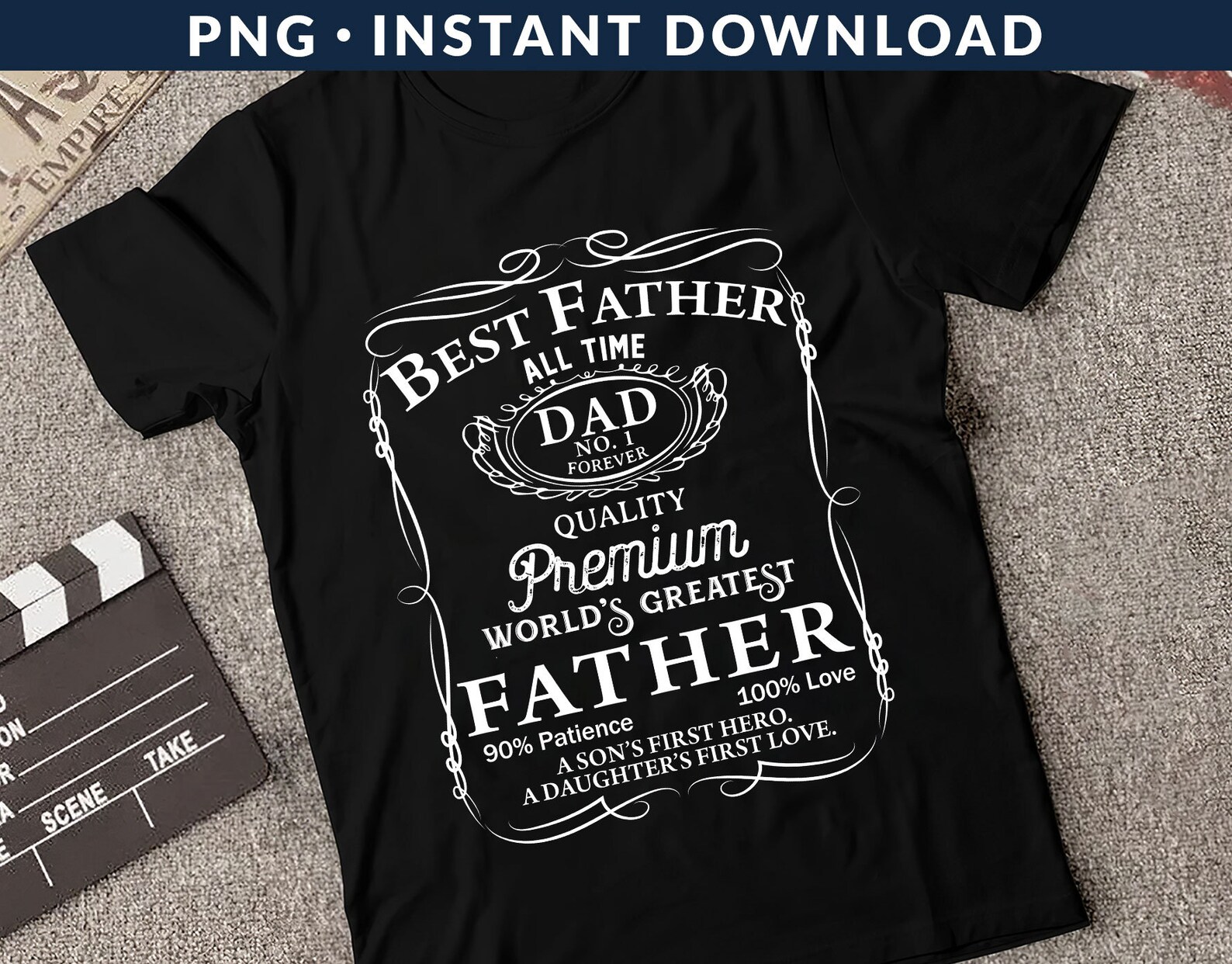 Best Father PNG File, Best Dad Png, Whiskey Label Png, Worlds Greatest ...