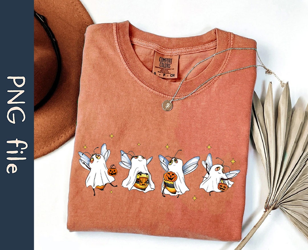 Ghost Bee PNG, Boo Bees Png, Halloween Bee Png, Funny Bee Png, Fall Png ...