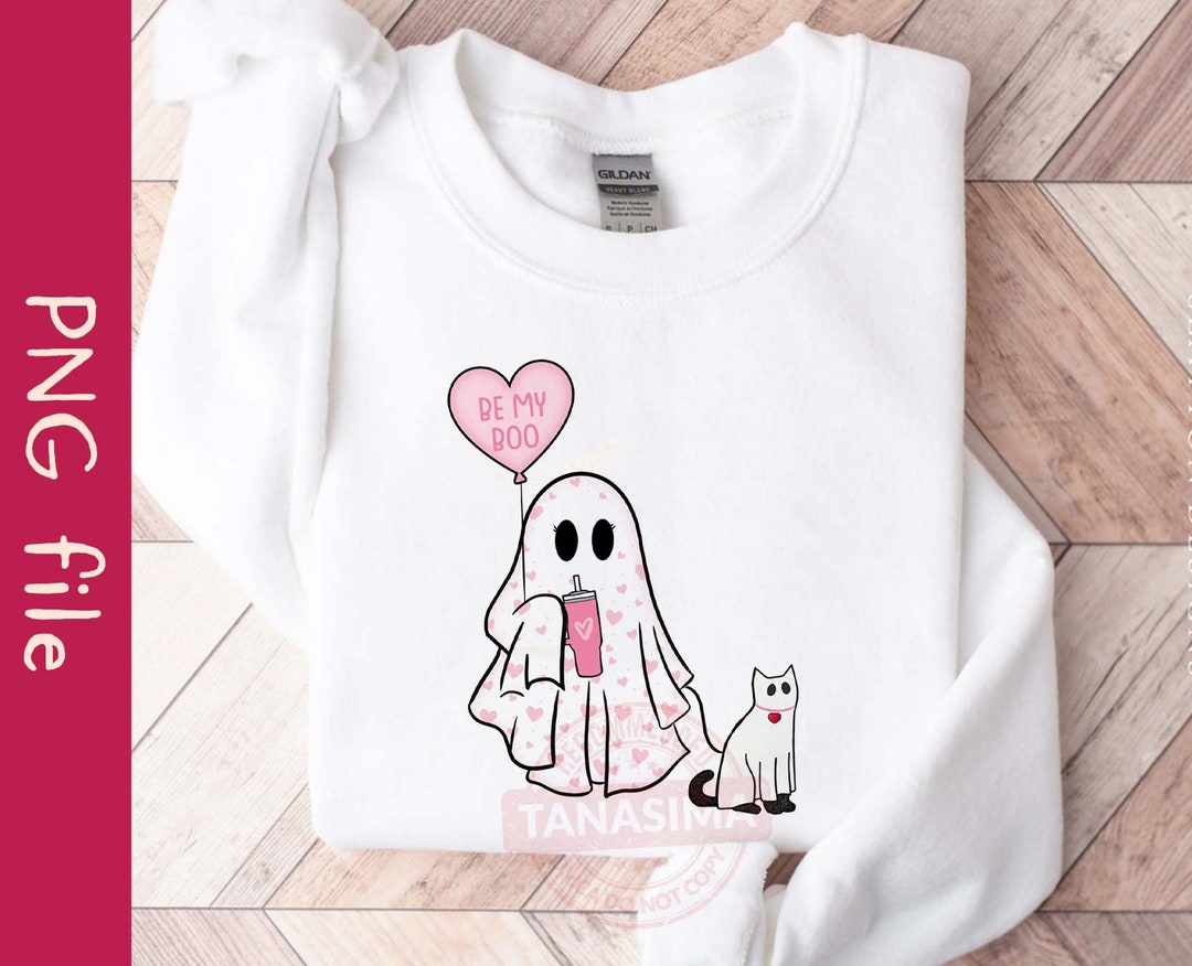 Be My Boo PNG, Valentine Boo Png, Love Png, Valentines Day Png, Cat Mom ...