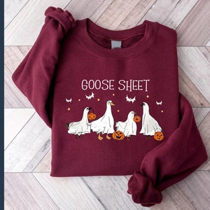 Goose Sheet PNG, Halloween Goose Png, Silly Goose Png, Ghost Goose Png ...