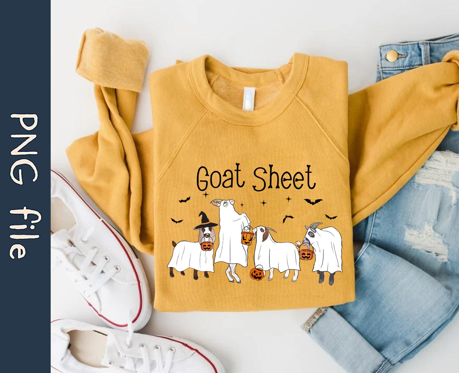Goat Sheet PNG, Ghost Goat Png, Halloween Goats Png, Funny Goat Png ...
