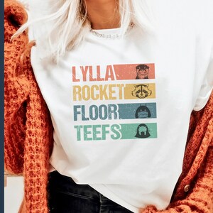 Retro Lylla Rocket Floor Teefs SVG PNG File, Retro GOTG Shirt Svg ...