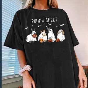 Bunny Sheet PNG, Ghost Rabbits Png, Halloween Rabbit Png, Rabbit Lover ...