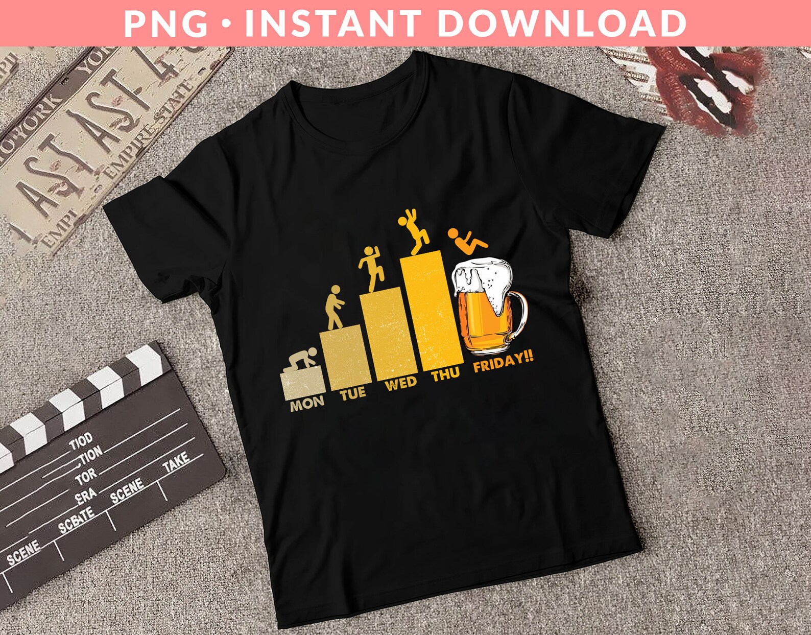 Mon Tue Wed Thu Friday Beer PNG File, Funny Beer Png, Beer Lover Png ...