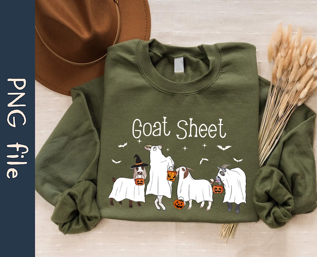 Goat Sheet PNG, Ghost Goat Png, Halloween Goats Png, Funny Goat Png ...