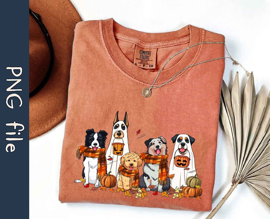 Personalized Fall Dog PNG, Custom Dog Breed Png, Cute Dog Png, Autumn ...