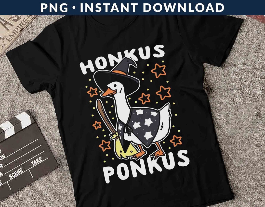 Honkus Ponkus PNG File, Funny Witch Goose Png, Halloween Witch Png ...