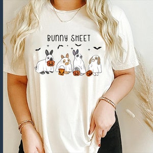 Bunny Sheet PNG, Ghost Rabbits Png, Halloween Rabbit Png, Rabbit Lover ...
