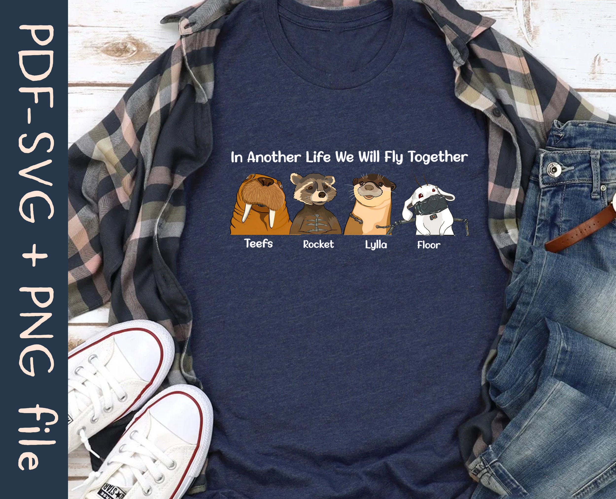 Lylla Rocket Floor Teefs SVG PNG File, GOTG Svg, Guardian Svg, in ...