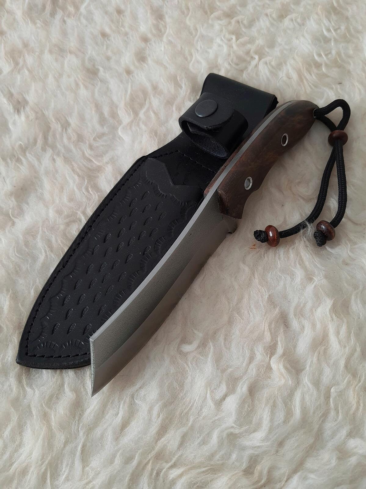 Bushcraft Knife, Camping Outdoor Knife , Customizable Pocket Knife ...