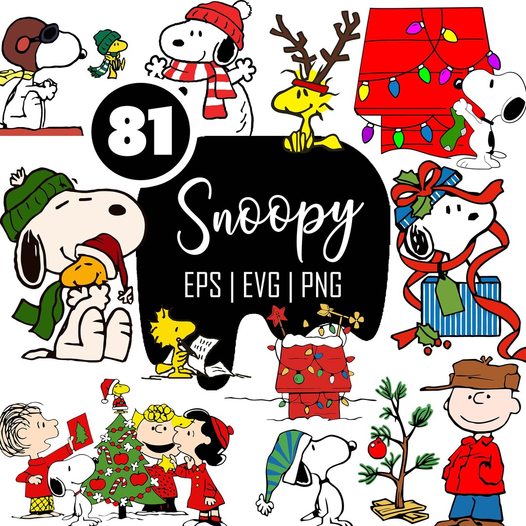 Snoopy Svg Files Snoopy Svg Bundle Snoopy Png Snoopy Birthday Gift ...