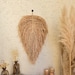 Raffia Wall Hanging, Bohemian Raffia Wall Art, Raffia Wall Decor ...