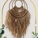 Raffia Wall Hanging, Bohemian Raffia Wall Art, Raffia Wall Decor ...