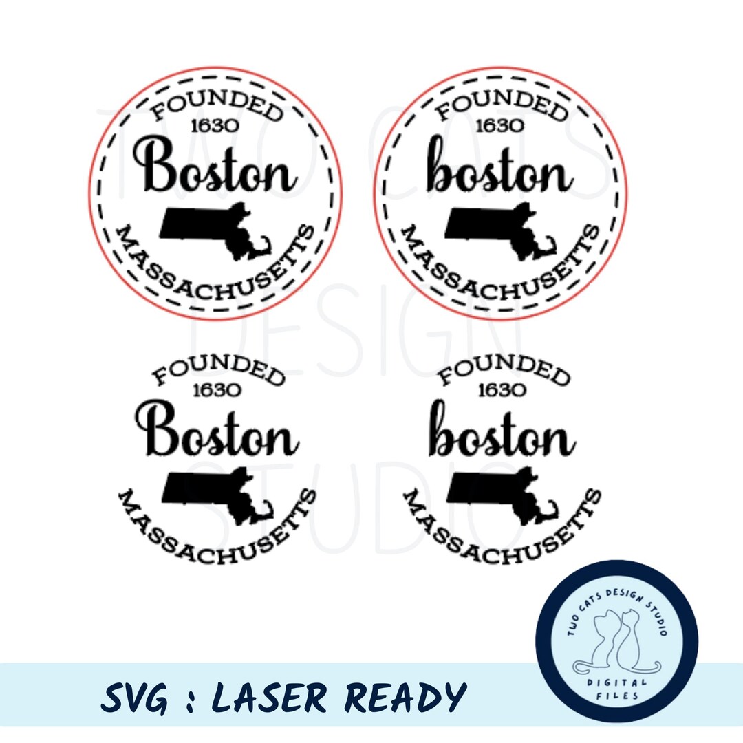 Boston Mass SVG, Massachusetts SVG, Hat Patch SVG, New England Vector ...