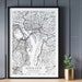 Any City Map, Custom Map, Custom Map Poster, Any City, Any Town ...
