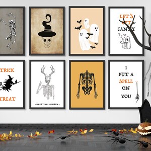 Halloween Art Mega Bundle: 100 Printables for Spooky Skeleton and Ghost ...