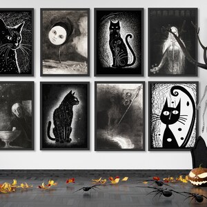 Halloween Art Mega Bundle: 100 Printables for Spooky Skeleton and Ghost ...