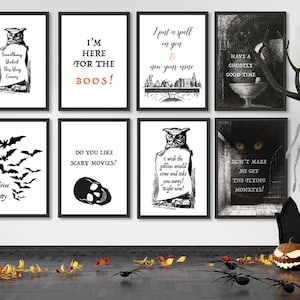 Halloween Art Mega Bundle: 100 Printables for Spooky Skeleton and Ghost ...