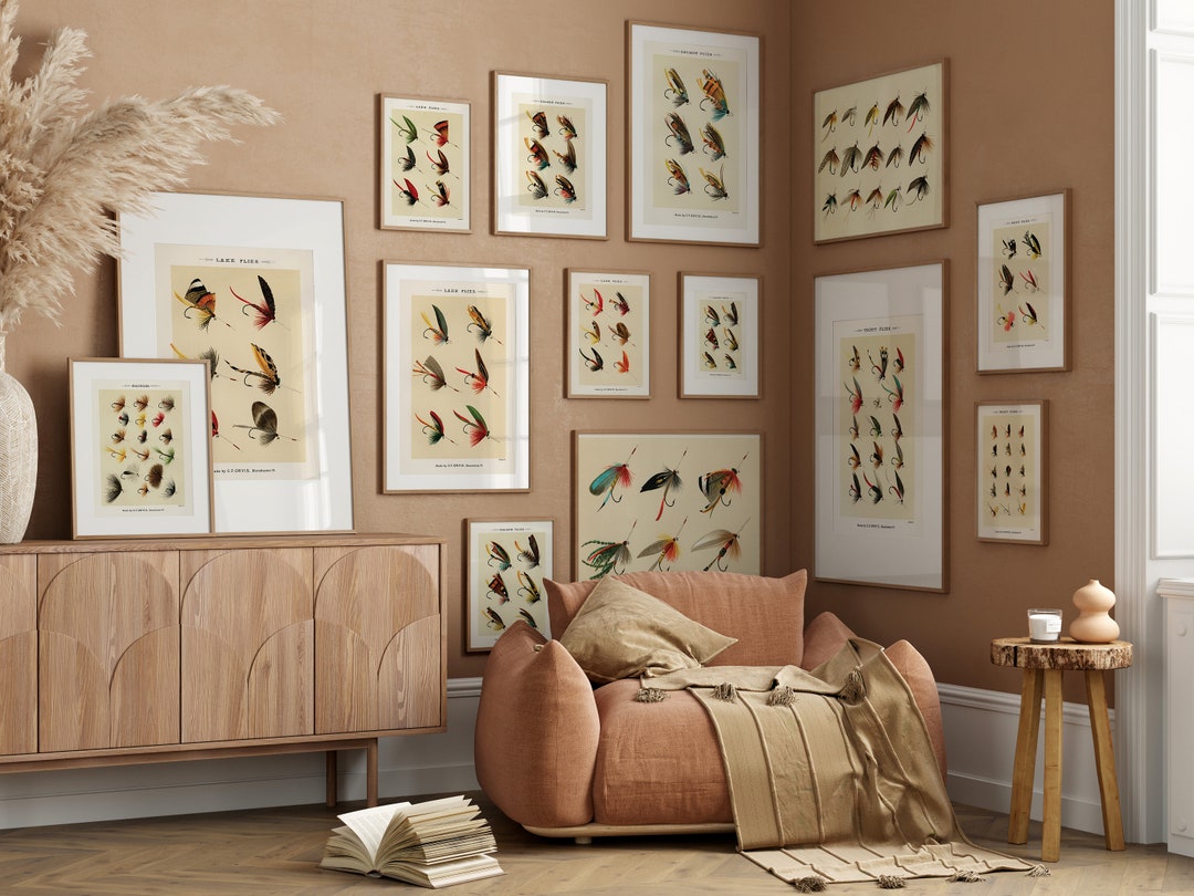 Orvis Classic Fly Fishing Prints, Mega Set of 32, Printable Vintage ...