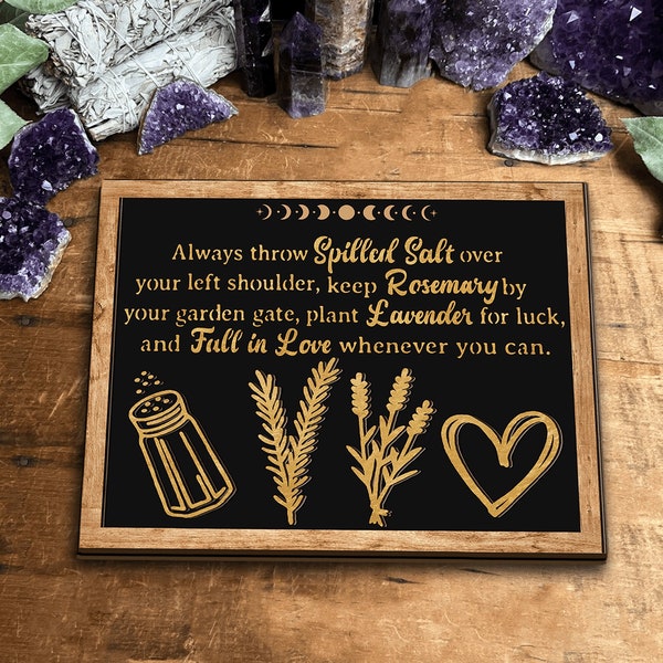 Practical Magic Sign - Etsy