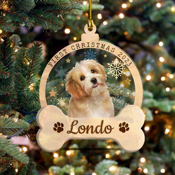 Custom Dog Ornament - Etsy