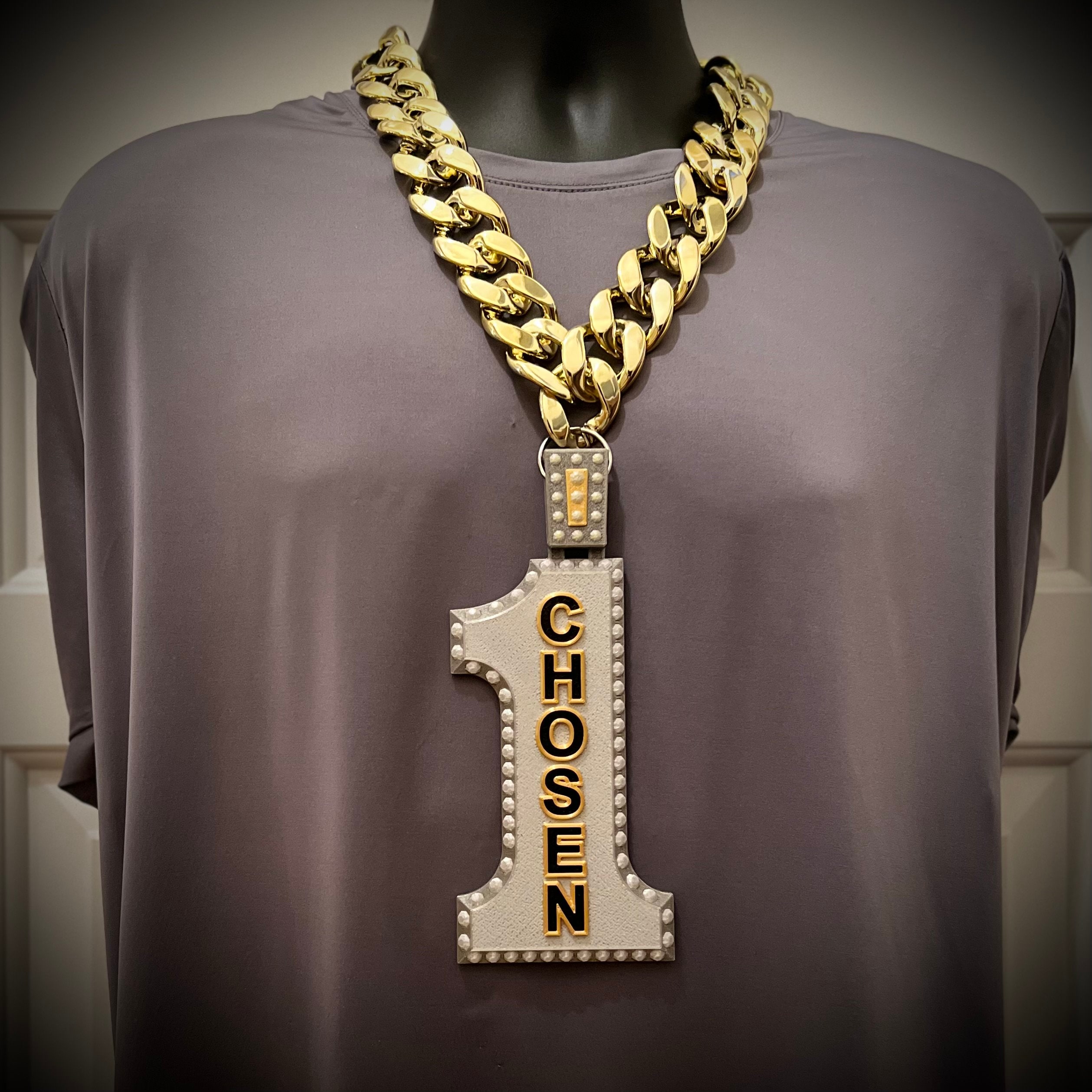 Jumbo Bengals Style Fan Chains - Etsy