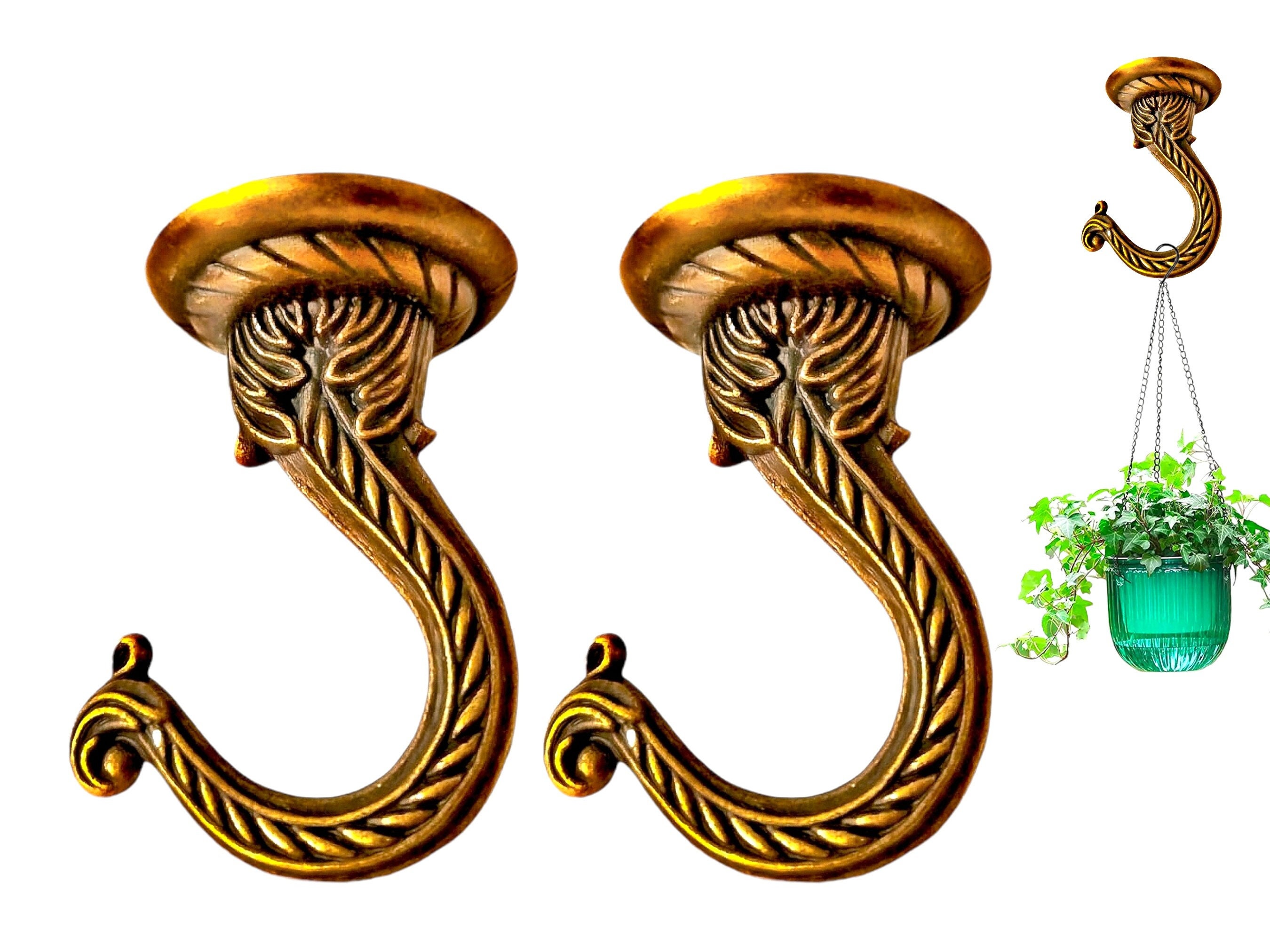 Decorative Ceiling Hooks Heavy Duty