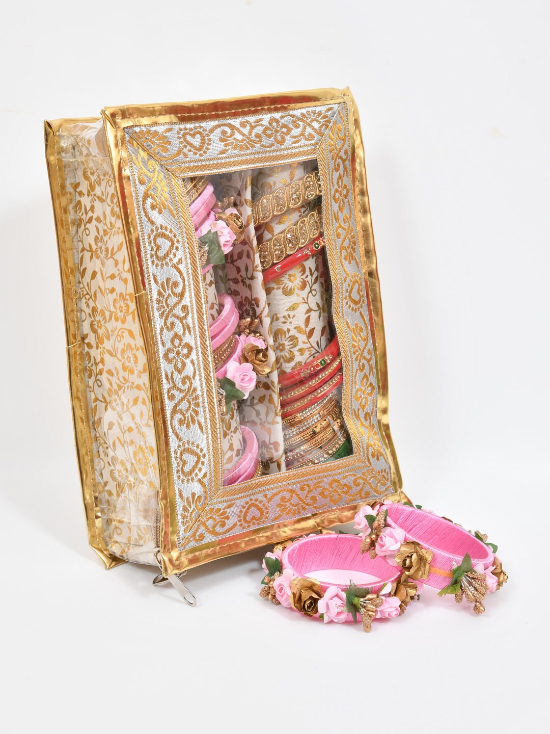 Wooden Bangle Box Bangle Organizer Box Jewellery Storage Box Square 2 ...