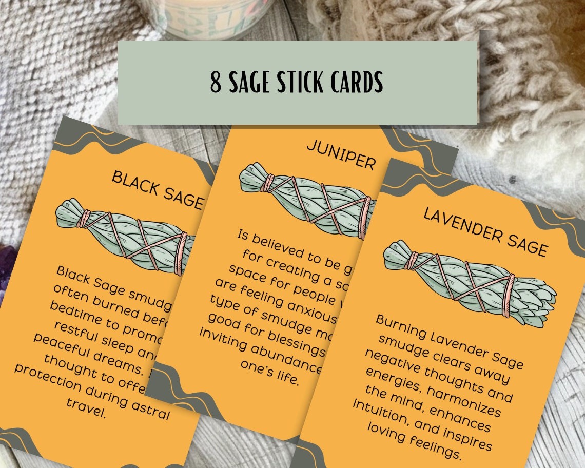 Smudging for Beginners,printable Smudging Prayer Cards,smudging Guide ...