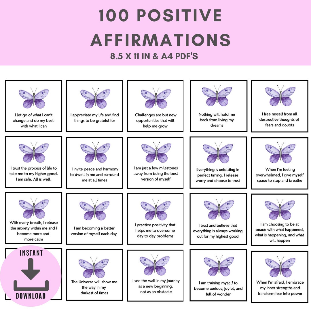 Printable Love Notes Lunchbox Notes Self Love Affirmations Lunch Box ...