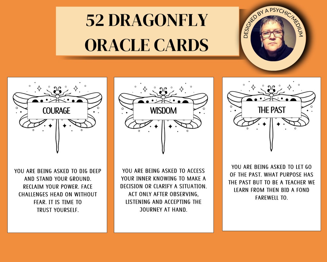 Digital Oracle | Printable Tarot Deck | 52 Cards | Tarot Reading ...